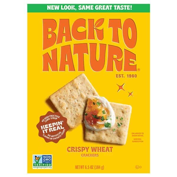 Back to Nature Crackers, Crispy Wheat | Hy-Vee Aisles Online Grocery ...