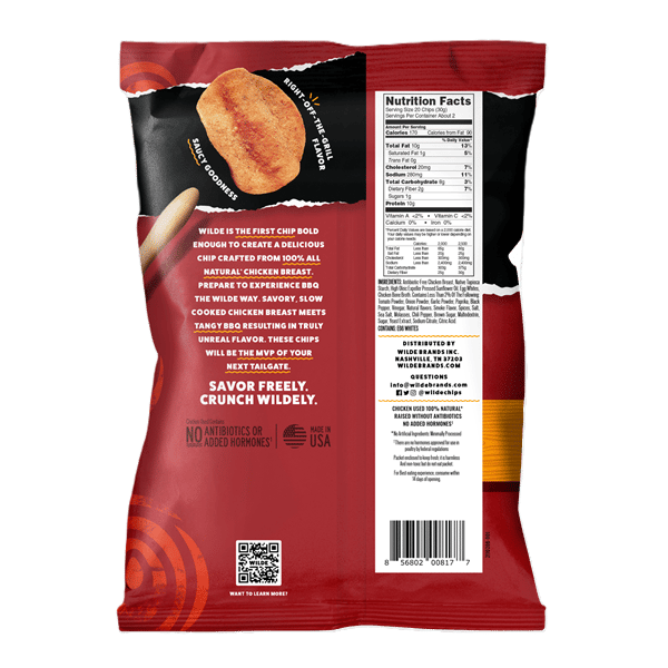 WILDE Protein Chips, Barbeque | Hy-Vee Aisles Online Grocery Shopping