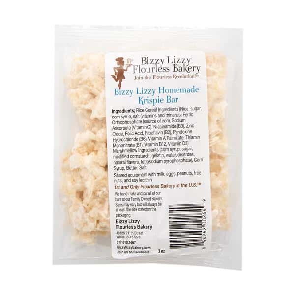 Bizzy Lizzy Flourless Bakery Homemade Krispie Bar | Hy-Vee Aisles ...