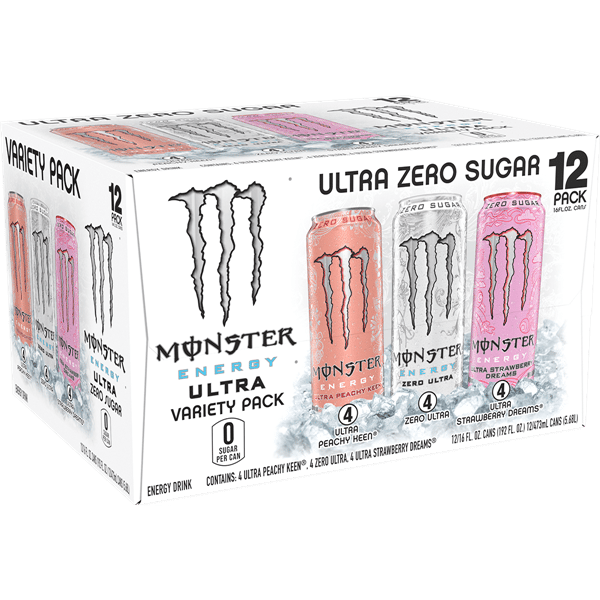 Monster Energy Ultra Variety Pack 12Pk | Hy-Vee Aisles Online Grocery ...