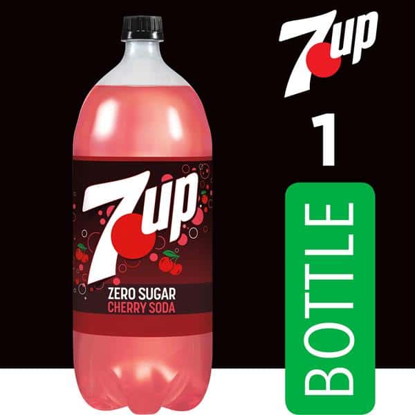7UP Cherry Flavored Zero Sugar Soda | Hy-Vee Aisles Online Grocery Shopping