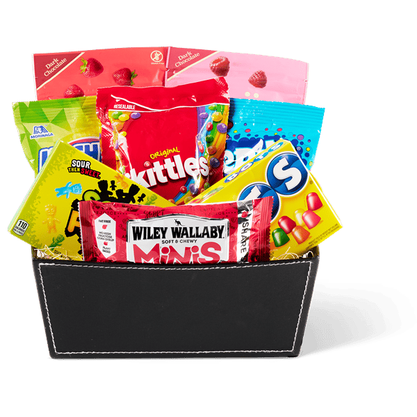 Sweet and Sour Candy Lovers Gift Basket | Hy-Vee Aisles Online Grocery ...