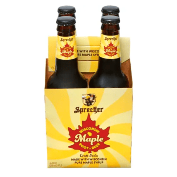 Sprecher Maple Root Beer, 4Pk | Hy-Vee Aisles Online Grocery Shopping