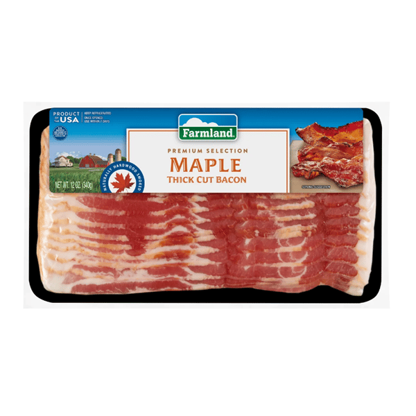 Farmland Maple Thick Cut Bacon | Hy-Vee Aisles Online Grocery Shopping
