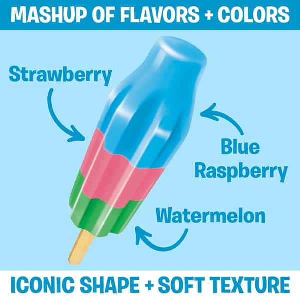 Bomb Pop Candy Clash Ice Pops | Hy-Vee Aisles Online Grocery Shopping