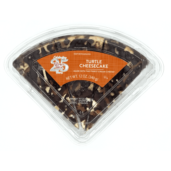 The Father's Table Three Slice Caramel Turtle Cheesecake | Hy-Vee ...