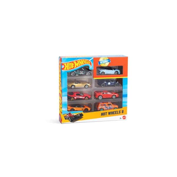 Mattel Hot Wheels 8Ct, 3+ | Hy-Vee Aisles Online Grocery Shopping