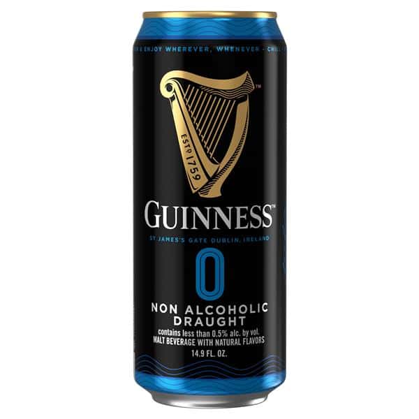 Guinness Draught 0 Non Alcoholic Stout Beer, 4pk | Hy-Vee Aisles Online ...