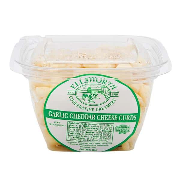 Ellsworth Garlic Flavored Cheese Curds | Hy-Vee Aisles Online Grocery ...