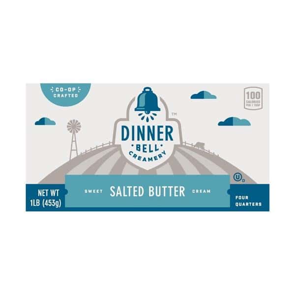 Dinner Bell Salted Butter Quarters | Hy-Vee Aisles Online Grocery Shopping