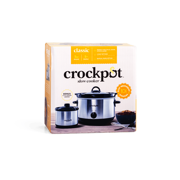 Crock-Pot 5 Qt. Slow Cooker and Little Dipper | Hy-Vee Aisles Online ...