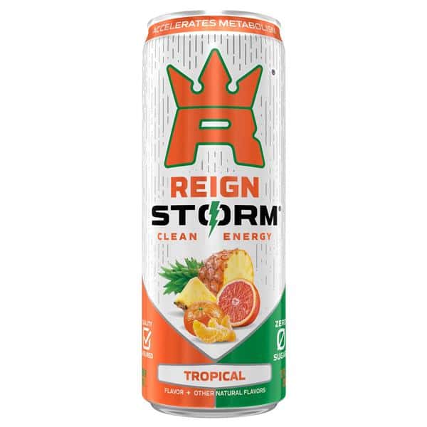 Reign Storm Energy Drink, Zero Sugar, Tropical | Hy-Vee Aisles Online ...