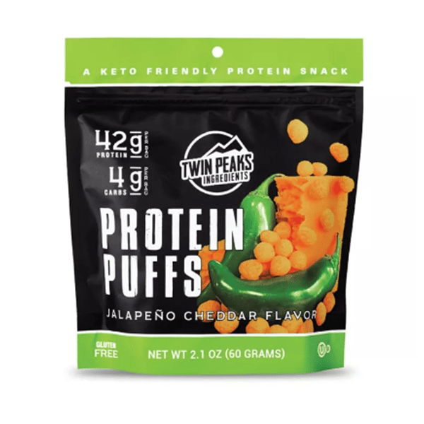 Twin Peaks Ingredients Protein Puffs, Jalapeno Cheddar | Hy-Vee Aisles ...