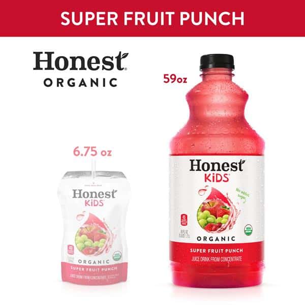 Honest Kids Organic Juice Drink Super Fruit Punch | Hy-Vee Aisles ...