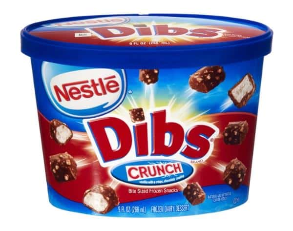 Nestle Dibs Crunch Bite Sized Frozen Dairy Dessert | Hy-Vee Aisles ...
