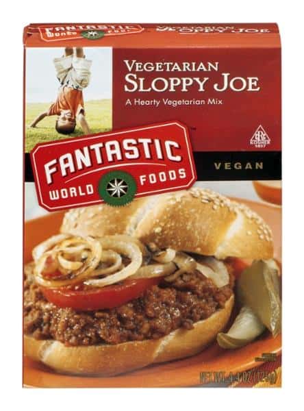Fantastic World Foods Vegetarian Sloppy Joe Mix | Hy-Vee Aisles Online ...