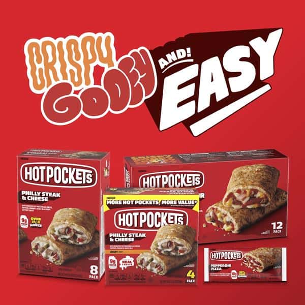 Hot Pockets Philly Steak and Cheese, Crispy Crust, 4Ct | Hy-Vee Aisles ...