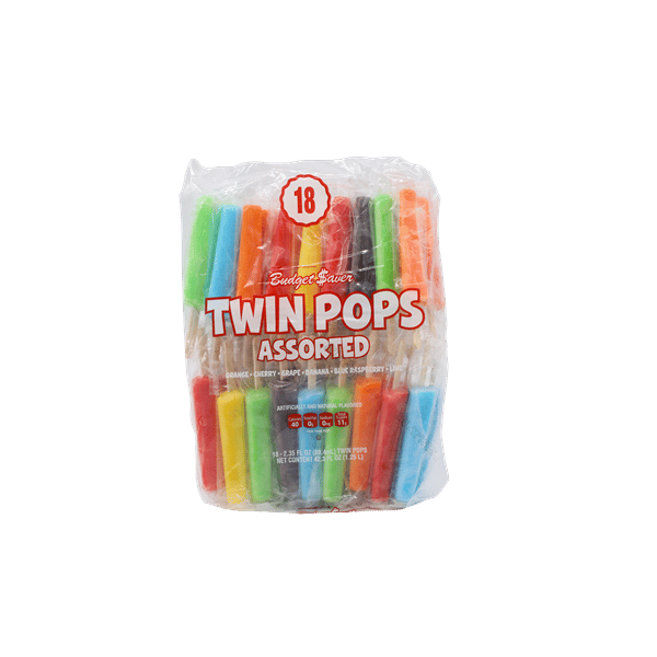 Budget Saver Assorted Twin Pops | Hy-Vee Aisles Online Grocery Shopping