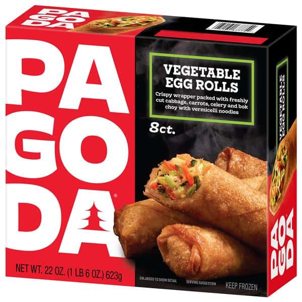 Pagoda Frozen Crunchy Vegetable Egg Rolls | Hy-Vee Aisles Online ...