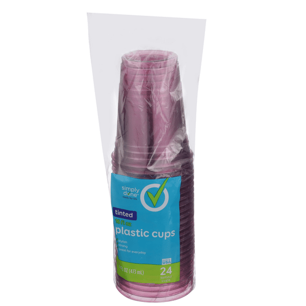 Simply Done Tinted Plastic Cup | Hy-Vee Aisles Online Grocery Shopping