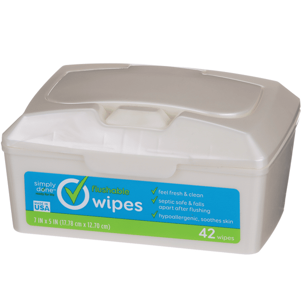 Simply Done Flushable Wipes | Hy-Vee Aisles Online Grocery Shopping