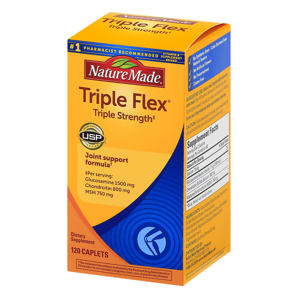 Nature Made Triple Flex Triple Strength Original Formula Caplets | Hy ...