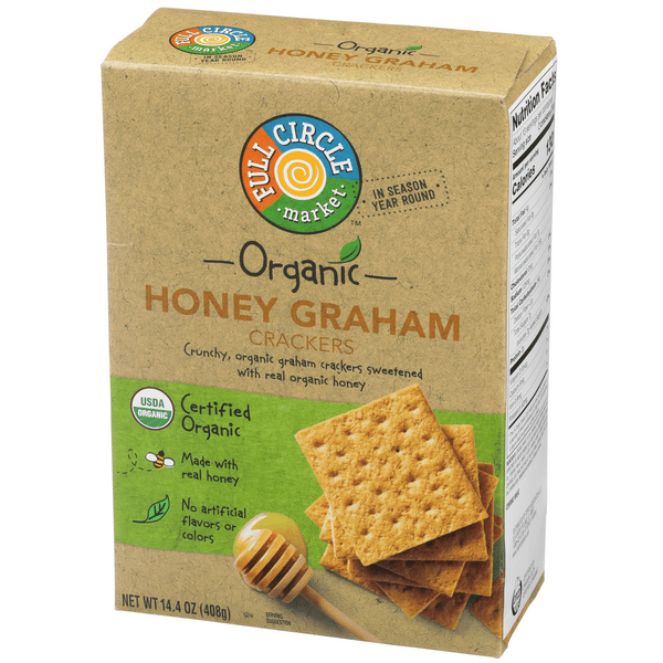 Full Circle Organic Honey Graham Crackers | Hy-Vee Aisles Online ...