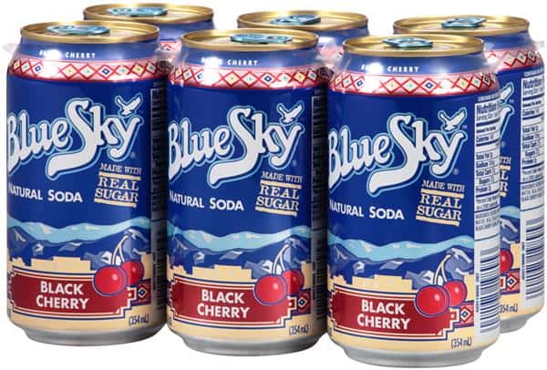 Blue Sky Natural Black Cherry Soda | Hy-Vee Aisles Online Grocery Shopping