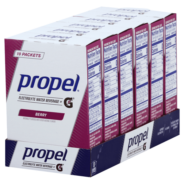 Propel Berry Water Beverage Mix with Electrolytes & Vitamins 10Ct | Hy ...