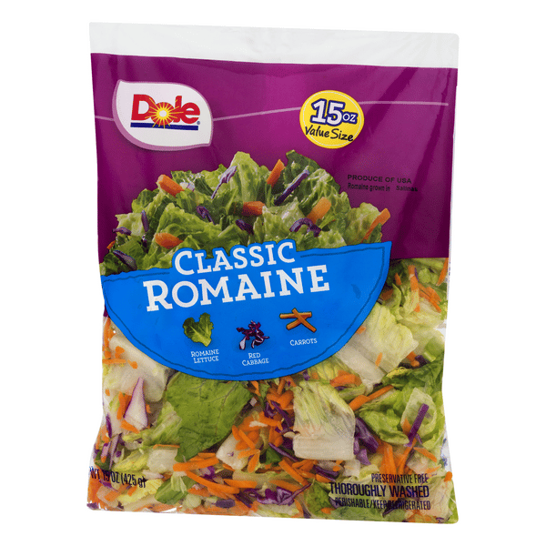 Dole Value Size Classic Romaine 15 oz | Hy-Vee Aisles Online Grocery ...
