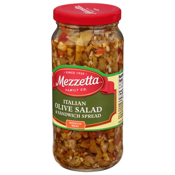 Mezzetta Italian Olive Salad & Sandwich Spread, Medium Heat | Hy-Vee ...