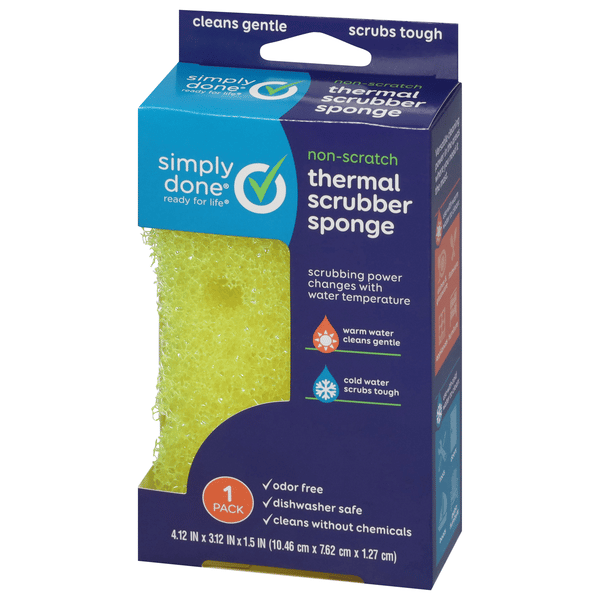 Simply Done Thermal Scrubber Sponge | Hy-Vee Aisles Online Grocery Shopping