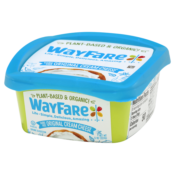Wayfare Cream Cheese, Dairy Free, Original | Hy-Vee Aisles Online ...