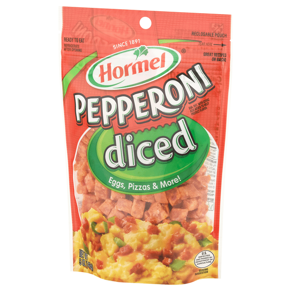 Hormel Diced Pepperoni 5 oz | Hy-Vee Aisles Online Grocery Shopping