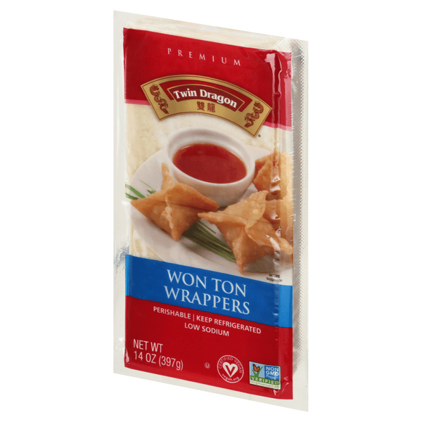Twin Dragon Premium Won Ton Wrappers 14 oz | Hy-Vee Aisles Online ...