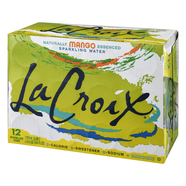 LaCroix Mango Sparkling Water 12 Pack | Hy-Vee Aisles Online Grocery ...