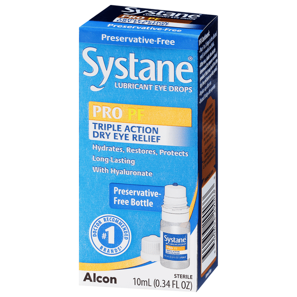 Systane Pro PF Dry Eye Relief Lubricant Eye Drops | Hy-Vee Aisles ...