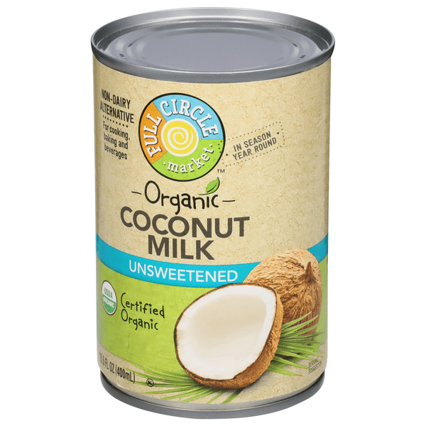Full Circle Organic Unsweetened Coconut Milk | Hy-Vee Aisles Online ...