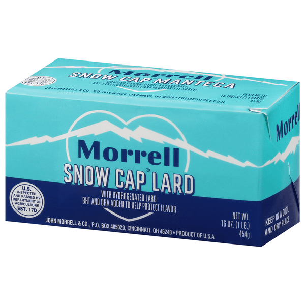 Morrell Snow Cap Lard | Hy-Vee Aisles Online Grocery Shopping