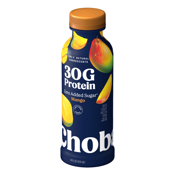 Chobani 30G Protein Mango Greek Probiotic Yogurt Drink | Hy-Vee Aisles ...