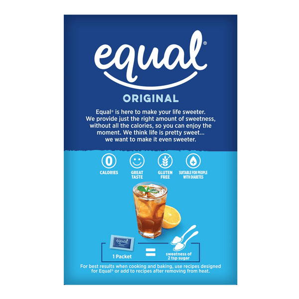Equal Original 0 Calorie Sweetener Packets | Hy-Vee Aisles Online ...