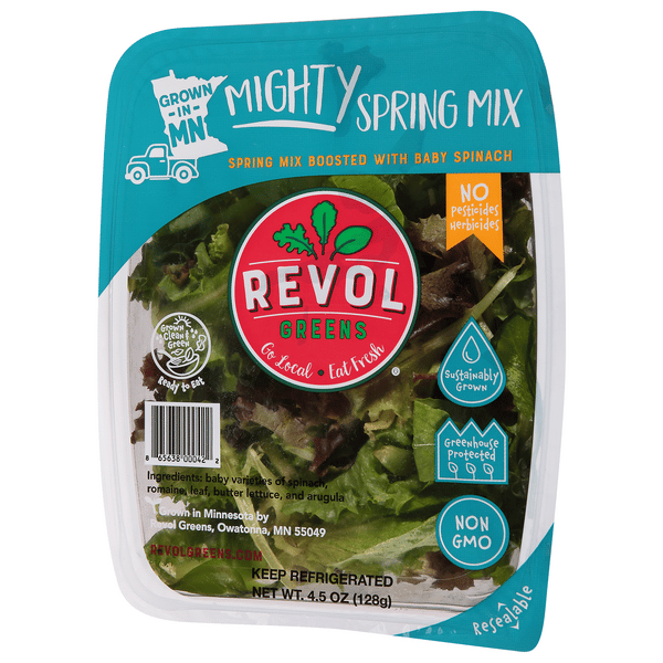 Revol Greens Mighty Spring Mix | Hy-Vee Aisles Online Grocery Shopping
