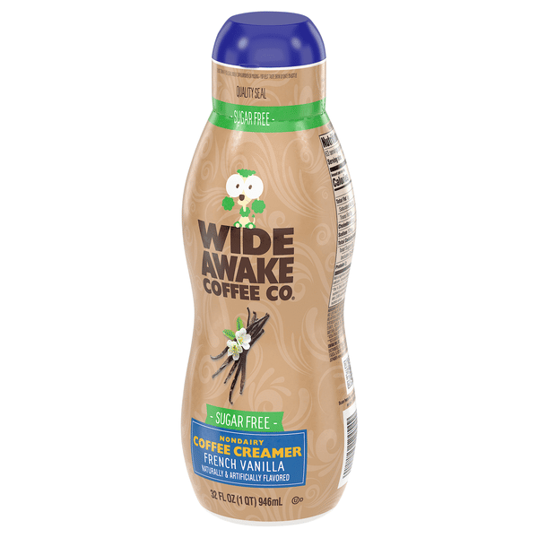 Wide Awake Coffee Co. French Vanilla Sugar Free Non-Dairy Coffee ...