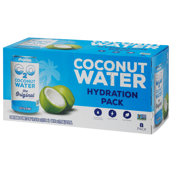 C2O Coconut Water 8Pk | Hy-Vee Aisles Online Grocery Shopping