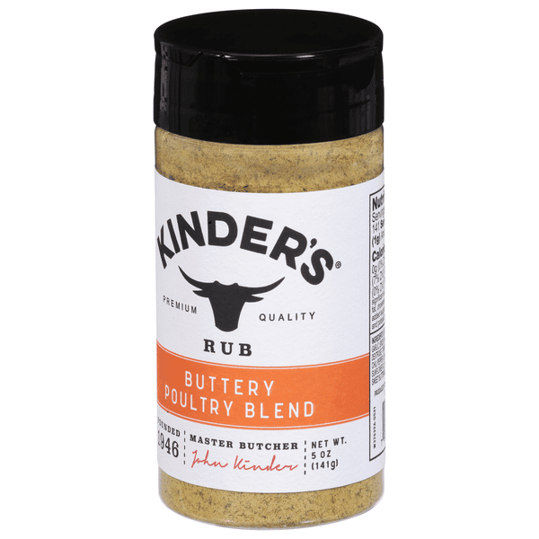 Kinder's Buttery Poultry Blend Rub 5 oz | Hy-Vee Aisles Online Grocery ...