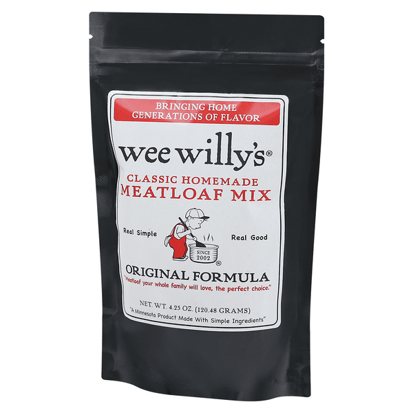Wee Willy's Original Formula Meatloaf Mix 4.25 oz | Hy-Vee Aisles ...