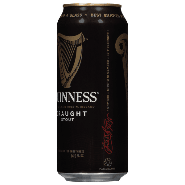 Guinness Draught Stout Beer, 4pk 14.9oz Cans, 4.1% ABV | Hy-Vee Aisles ...