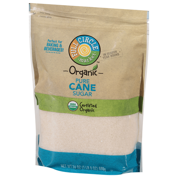 Full Circle Organic Pure Cane Sugar | Hy-Vee Aisles Online Grocery Shopping