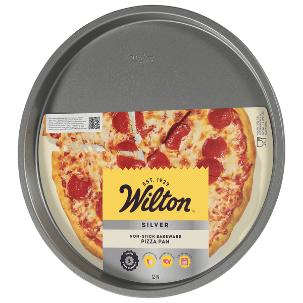 Wilton Silver Pizza Pan, 12" | Hy-Vee Aisles Online Grocery Shopping