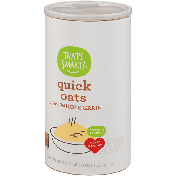 100% Whole Grain Quick Oats | Hy-Vee Aisles Online Grocery Shopping